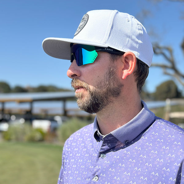 Level Up - Frame: Matte Black Lens: Rose with External Blue Iridium