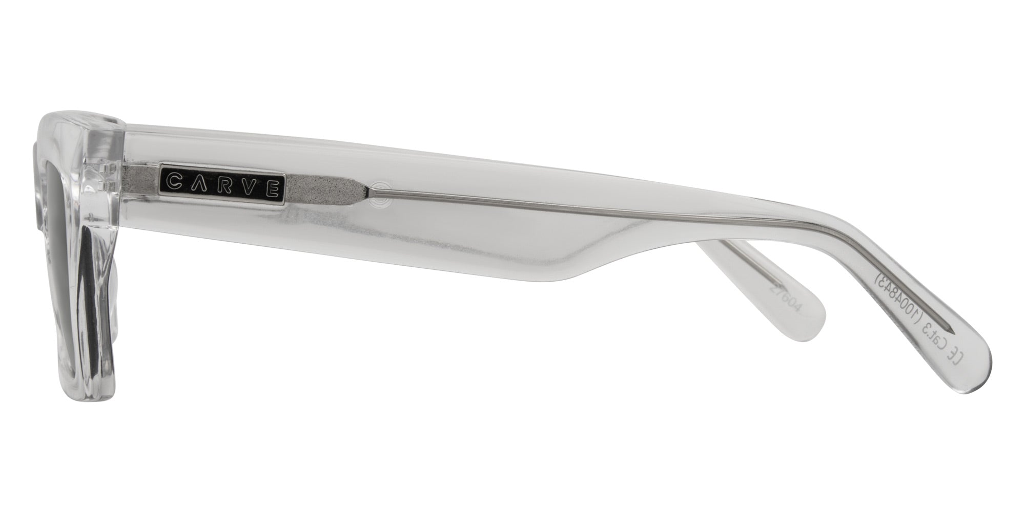 Solis - Gloss Crystal Clear Frame with Grey Lens