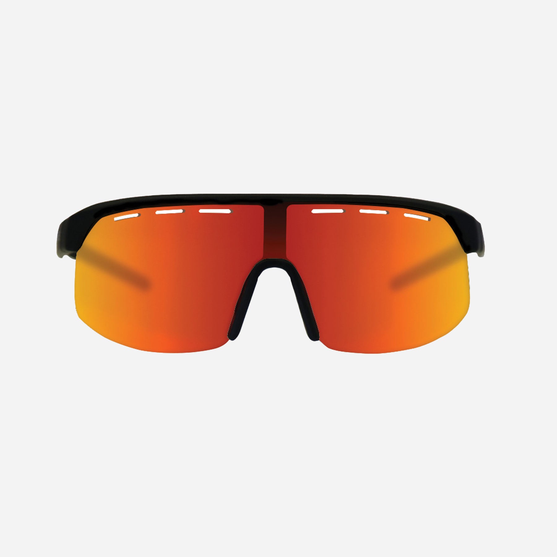 Velocity HD - Matte Black Frame, Grey Lens HD with Red Iridium plus Ve