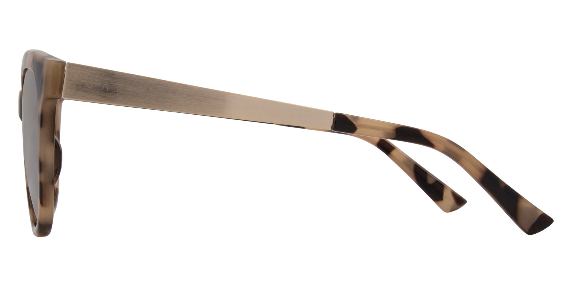 Allure - Gloss Creamy Tort Front with Gold Temple & Brown Lens